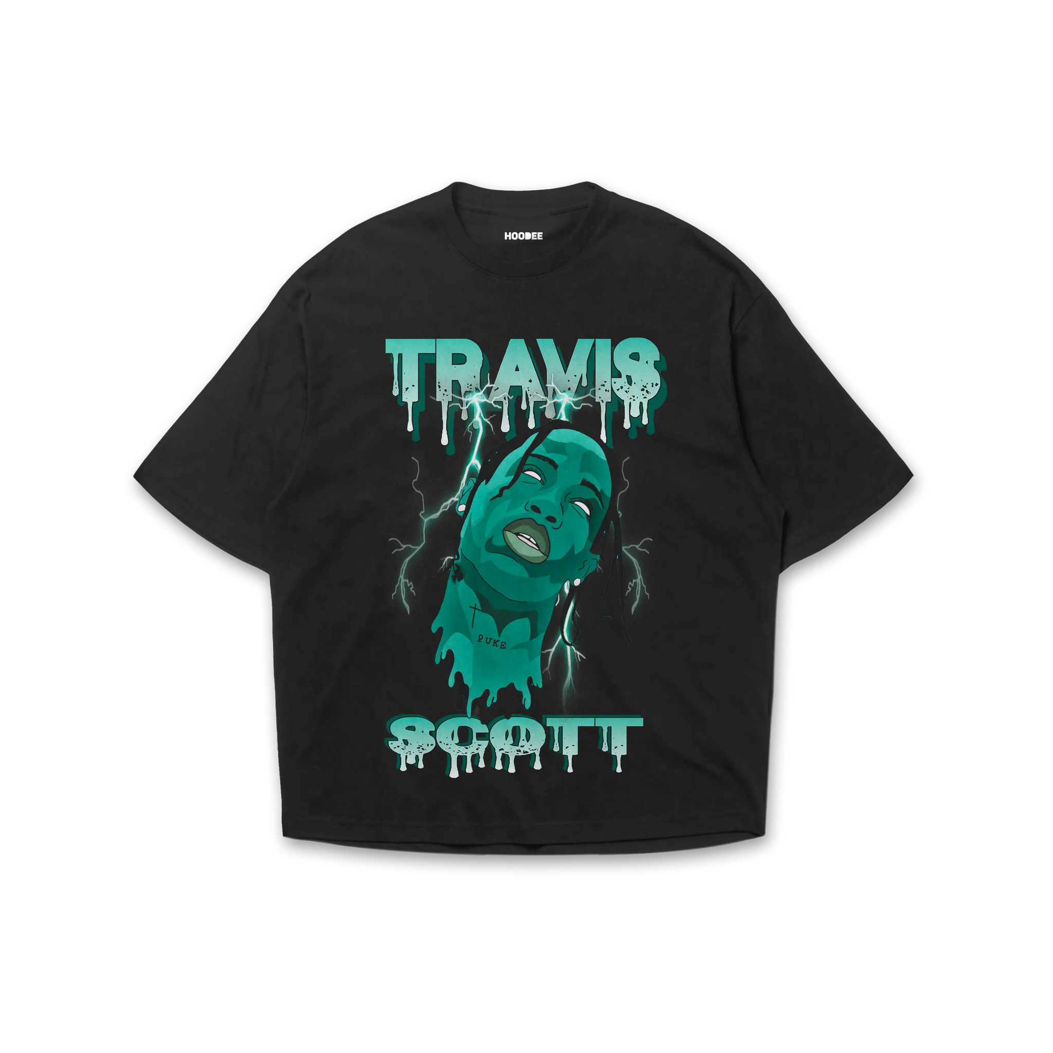 Playera Oversize Travis Scott # 7 | DTF Premium | HOODEE